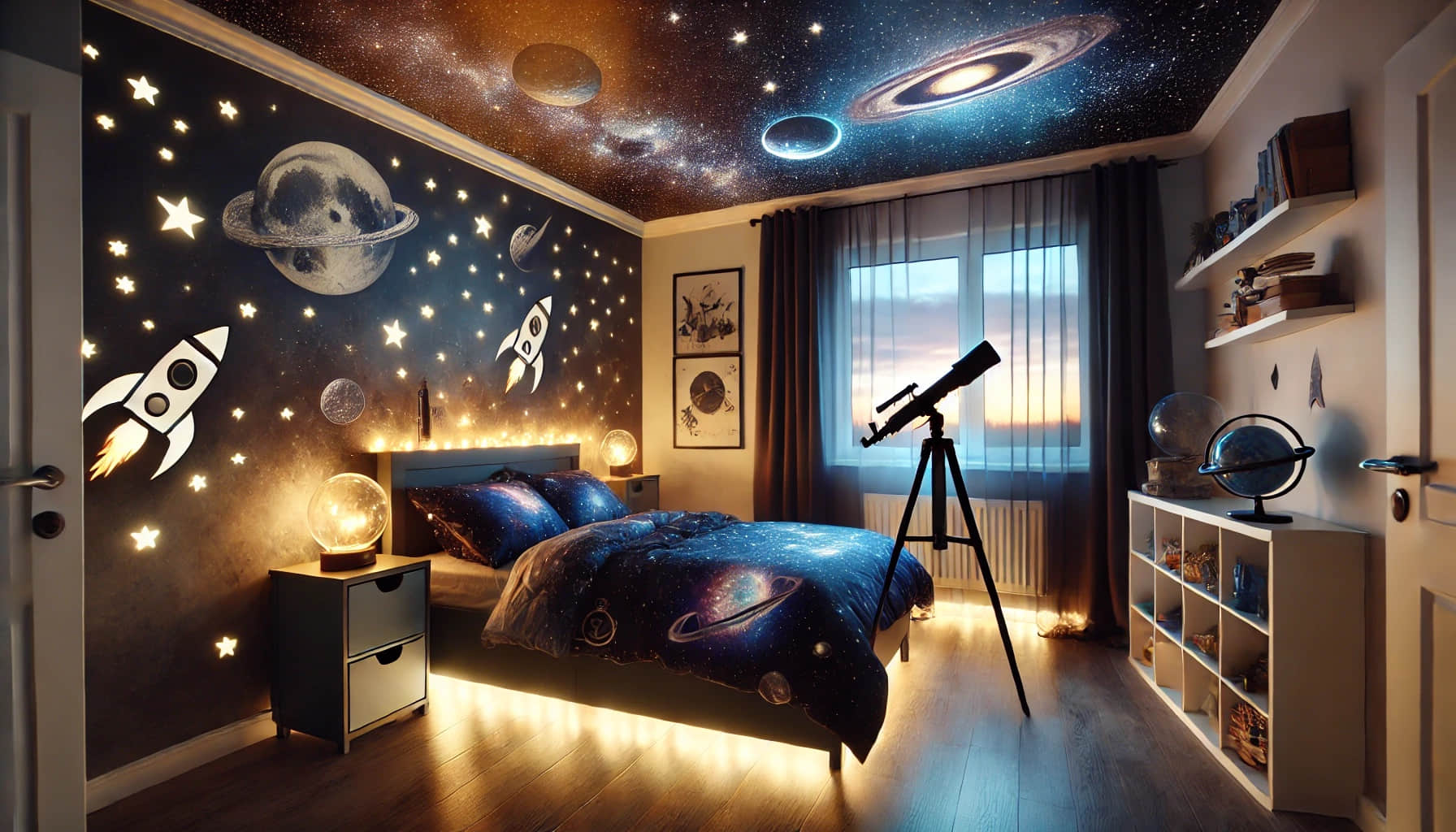 22 Boys’ Space Theme Bedroom Ideas – CozyBeds