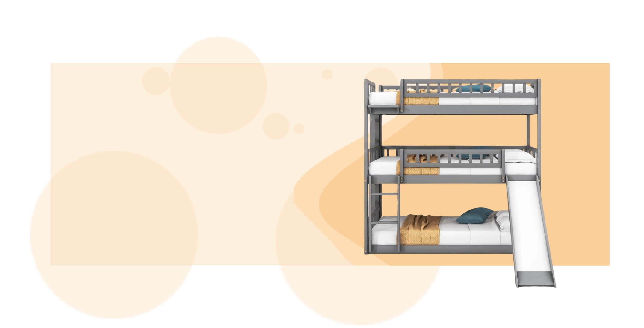 Twin Triple Bunk Beds – CozyBeds